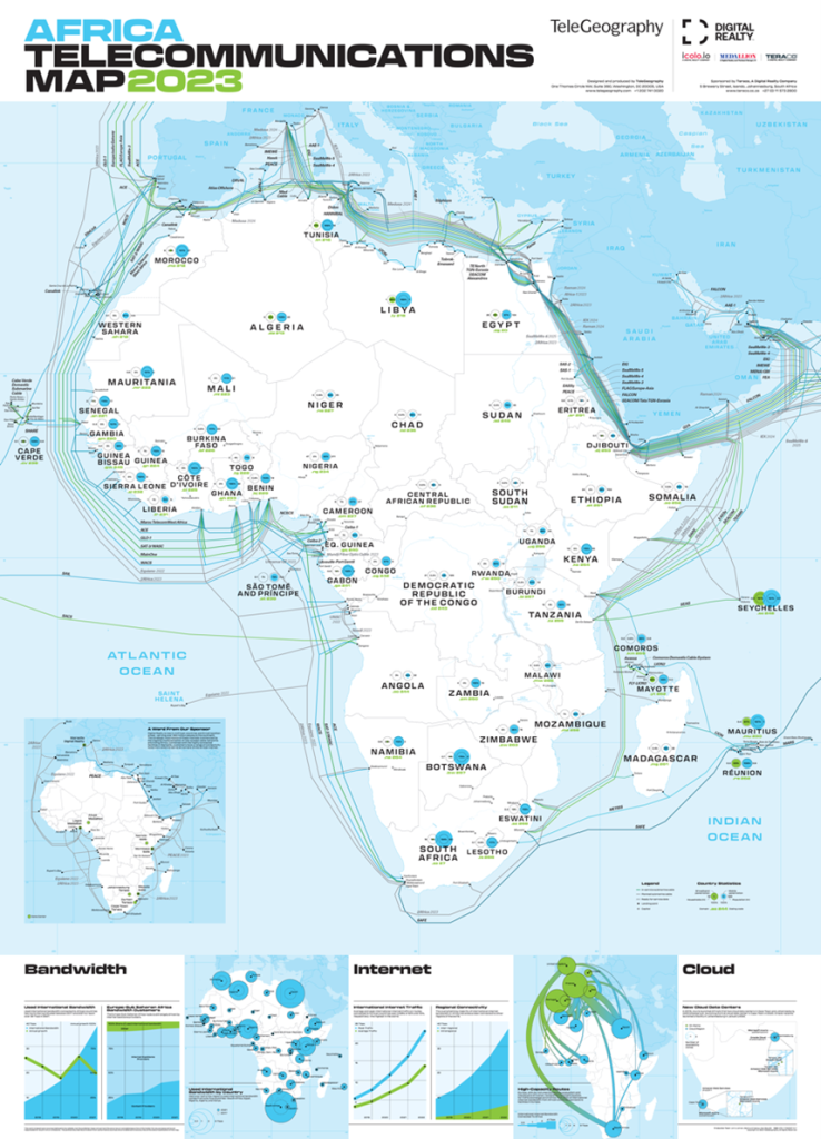 Teraco regional interconnection with Google Equiano cable